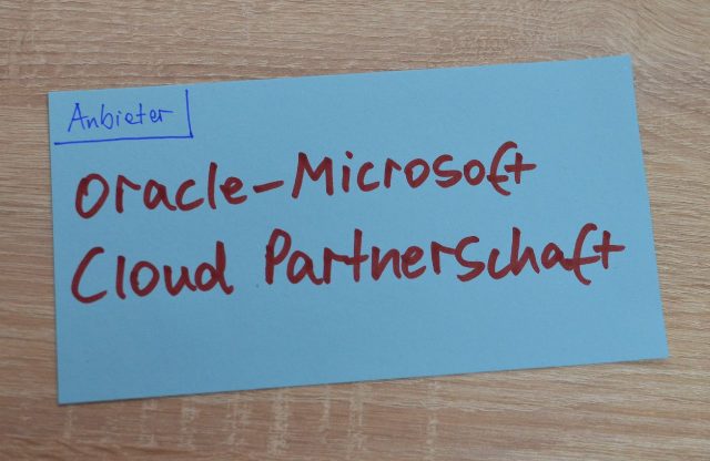 Oracle-Microsoft Cloud Partnership and the importance